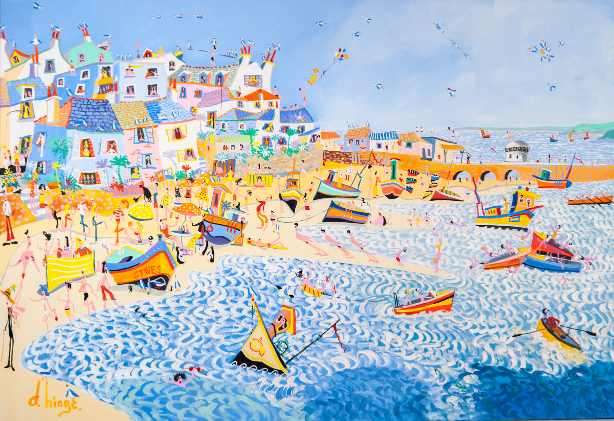 Doug Hinge at Imagianation Gallery, St Ives, Cornwall
