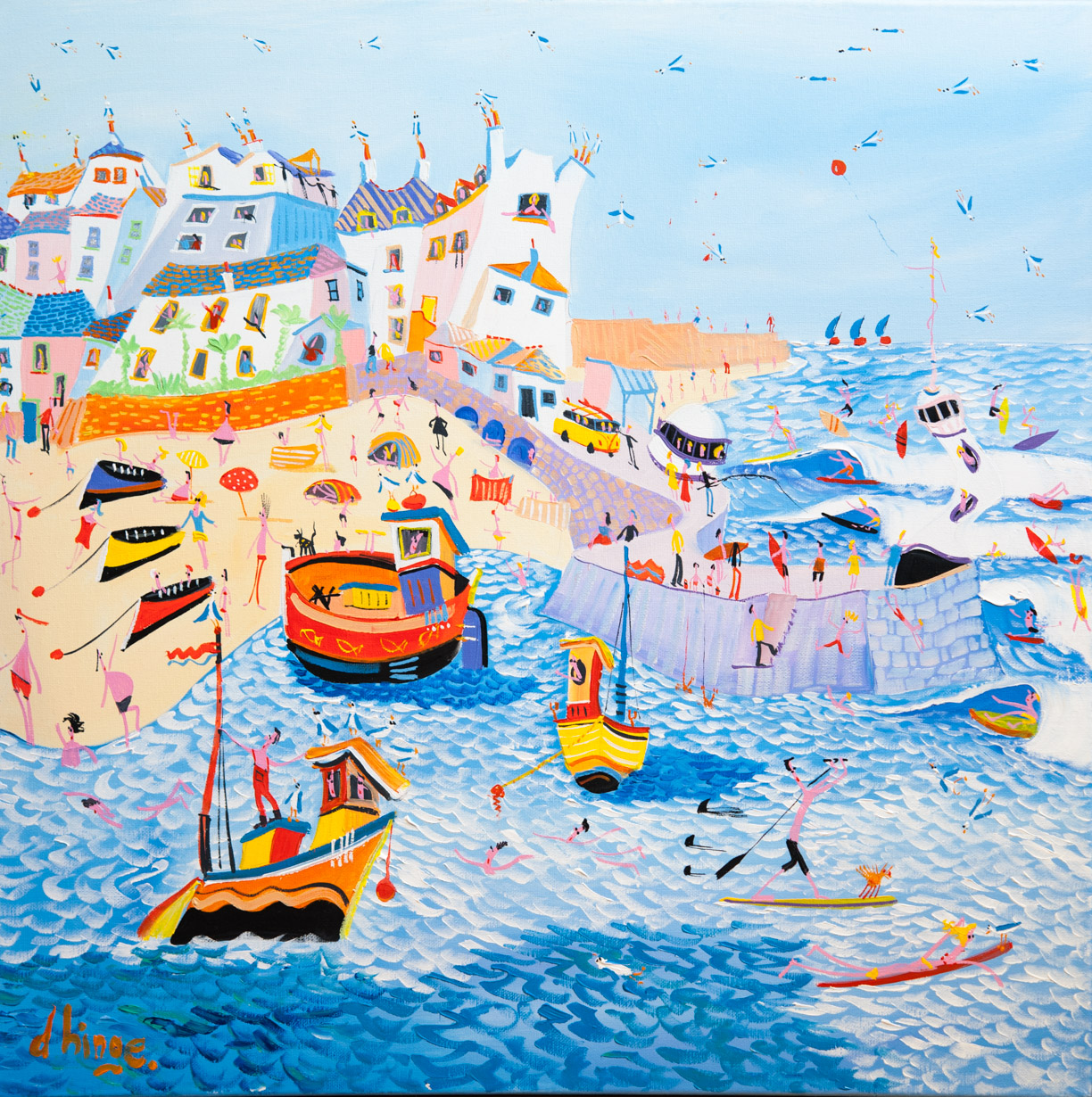 Doug Hinge at Imagianation Gallery, St Ives, Cornwall