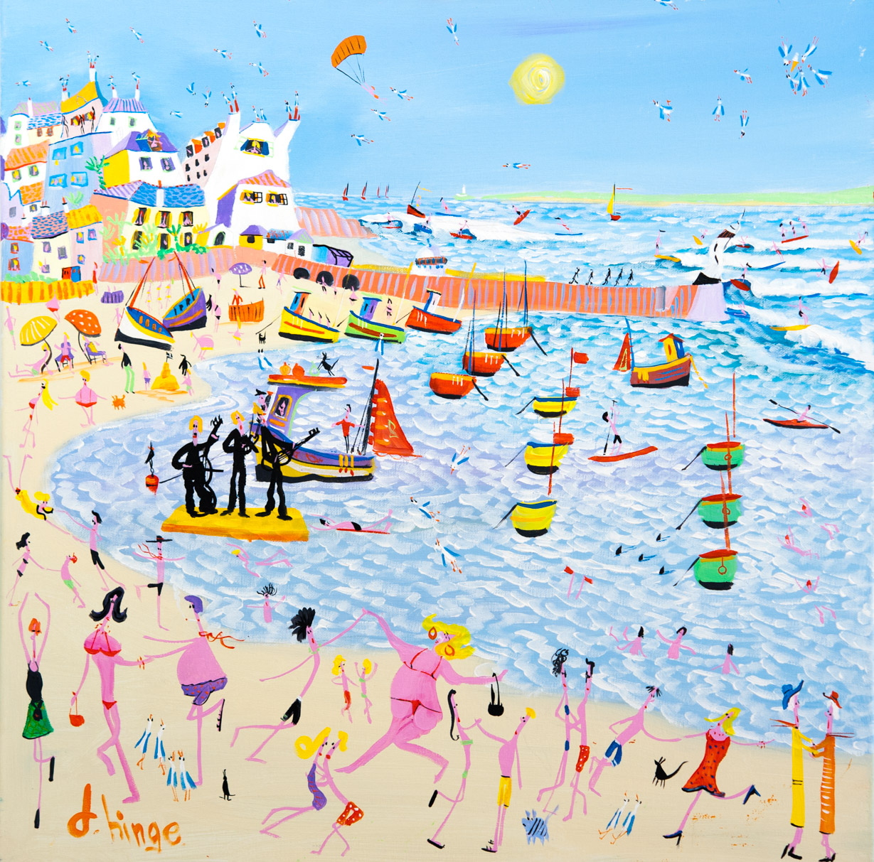 Doug Hinge at Imagianation Gallery, St Ives, Cornwall